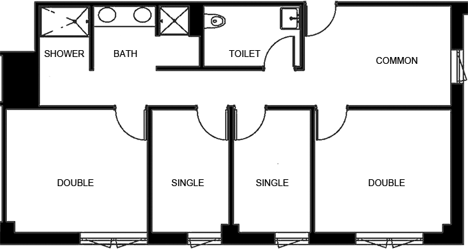 Ponder Hall | UNC Asheville Housing & Residence Life