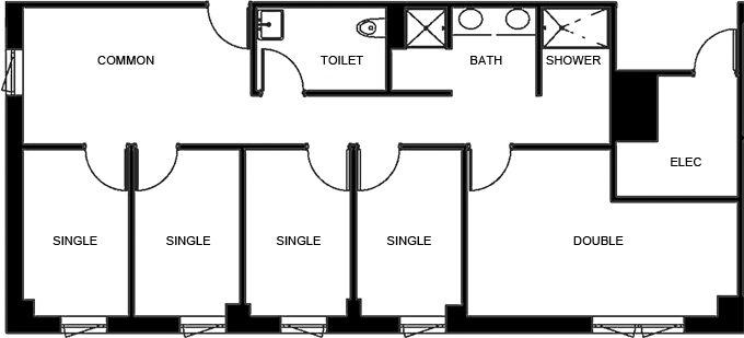 Ponder Hall | UNC Asheville Housing & Residence Life
